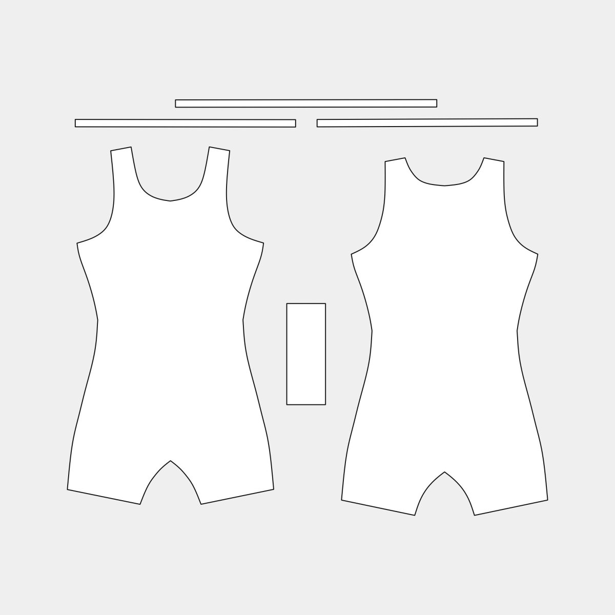 Women's Wrestling Singlet Pattern (WRS-010-RC) – Kit Designer